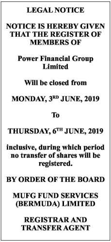 Power Financial Group Limited - The Royal Gazette | Bermuda News ...