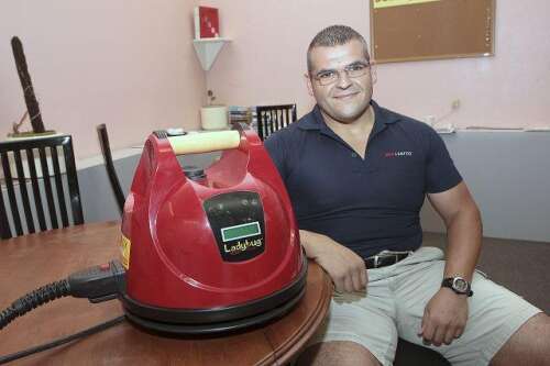 BAS-Serco offers hi-tech ‘green’ steam cleaner - The Royal Gazette ...
