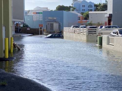 Early morning rain floods roads - The Royal Gazette | Bermuda News ...