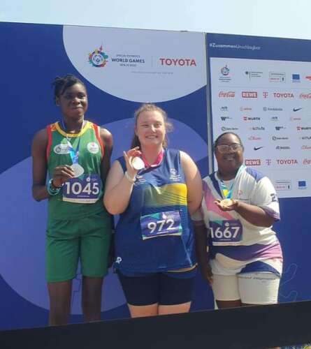 Solay Thomas secures bronze medal at Special Olympics World Games - The ...