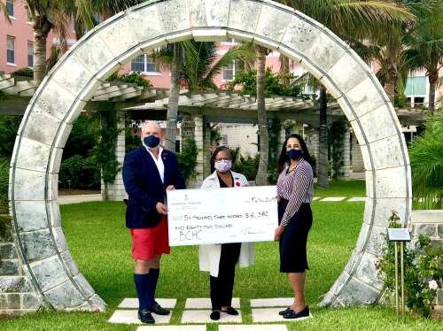 Hamilton Princess donates to cancer charity - The Royal Gazette ...