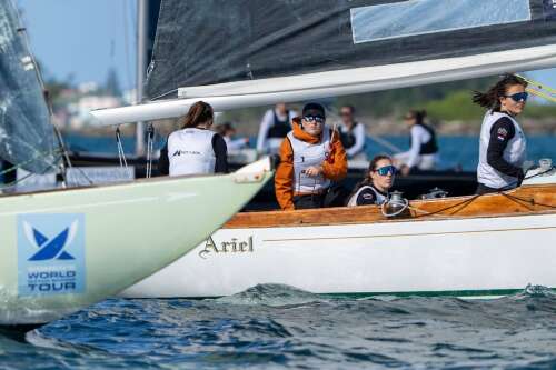 Julia Aartsen delighted to top group stage at Women’s Match Racing ...