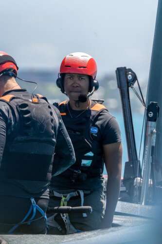 Young sailor Tre Maxwell inspired by prospect of Bermuda SailGP team ...