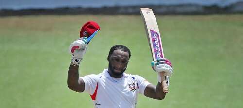 Kamau Leverock hits fantastic century as records tumble on opening day ...