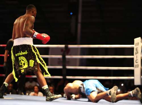 Ruthless Andre Lambe extends professional record with bruising first ...