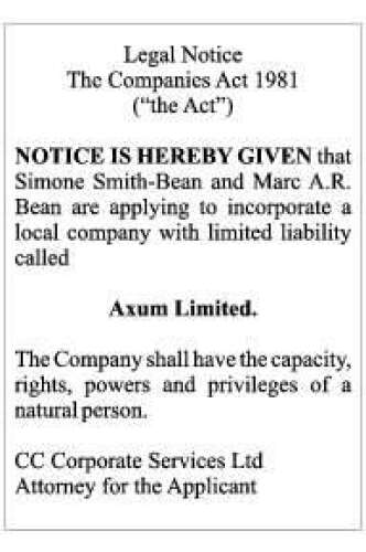 Axum Limited - The Royal Gazette | Bermuda News, Business, Sports ...