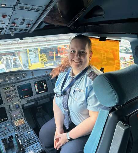 High-flying woman pilot first to land jet in Bermuda - The Royal ...
