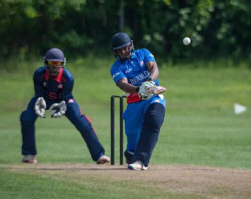 Drops cost Under-19s despite Burrows fifty - The Royal Gazette ...