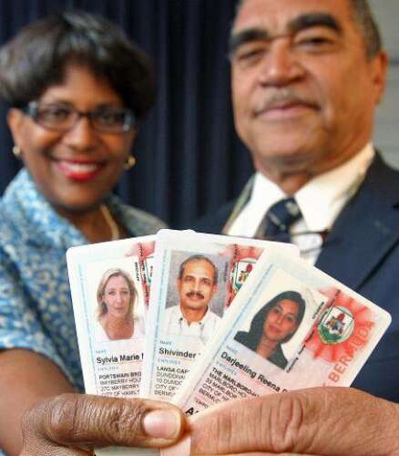 Plastic cards to replace paper work permits - The Royal Gazette ...