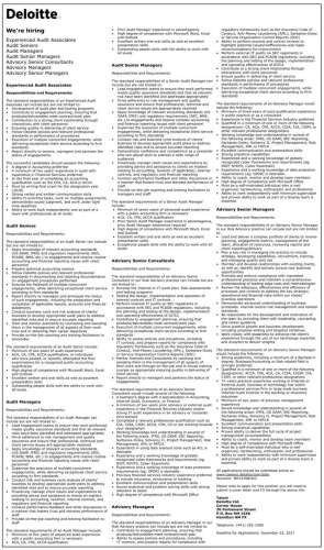 Auditor Positions - The Royal Gazette | Bermuda News, Business, Sports ...