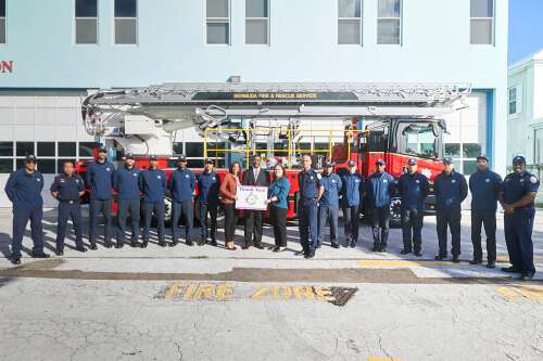 Fire service raises funds for Pals and Mirrors - The Royal Gazette ...