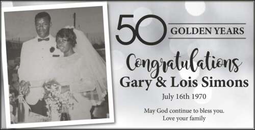 50 Golden Years-Gary & Lois Simons - The Royal Gazette | Bermuda News ...