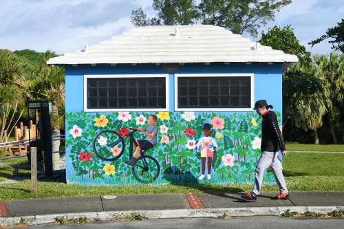 Run-funded murals brighten up North East Hamilton - The Royal Gazette ...