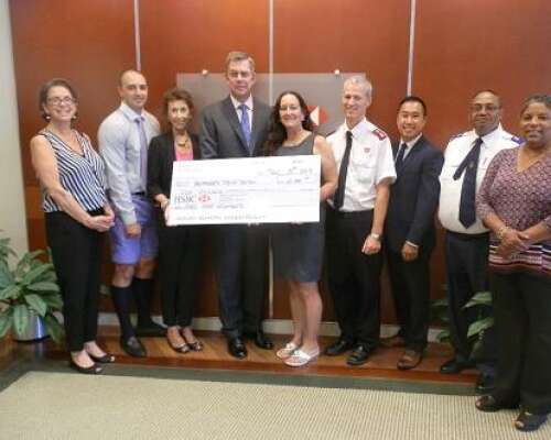 HSBC staff donates $10,000 to charities - The Royal Gazette | Bermuda ...