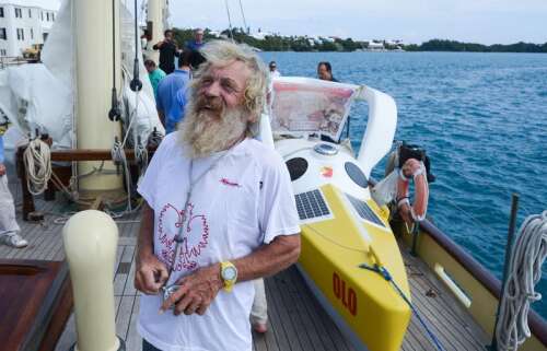 Polish kayaker, 71, crosses the Atlantic again - The Royal Gazette ...