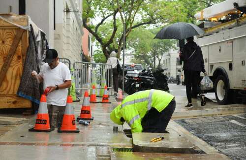 Reid Street businesses in the dark after power outage - The Royal ...