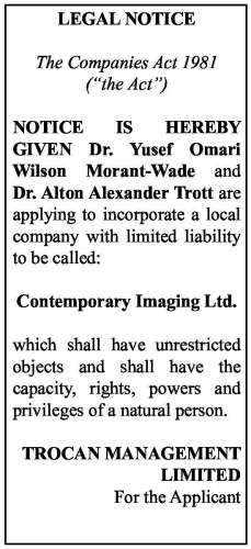 Contemporary Imaging Ltd. - The Royal Gazette | Bermuda News, Business ...