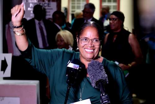 It is written: Reverend Emily Gail Dill wins Sandys North - The Royal ...