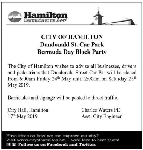 Dundonald St. Car Park Bermuda Day Block Party - The Royal Gazette ...