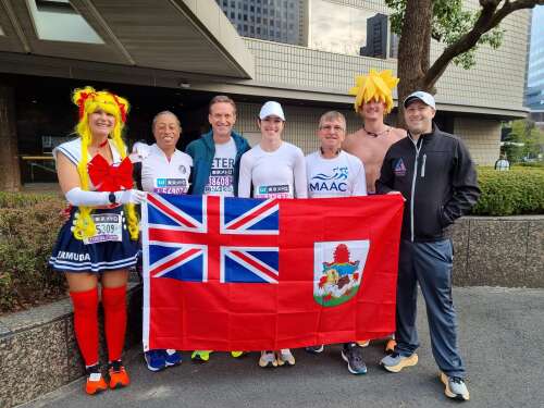 Bermuda runners complete Six Star Challenge in Tokyo Marathon - The ...