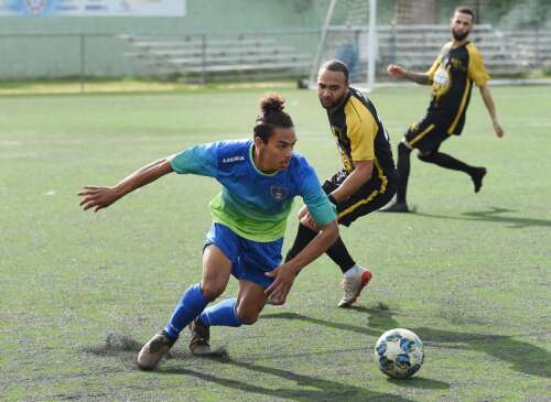 Nathan Rego scores a brace as Trojans cruise past X-Roads - The Royal ...