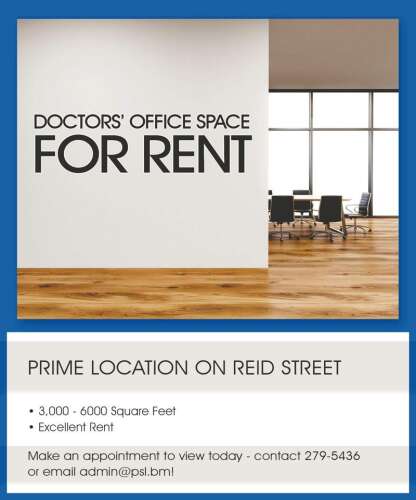 OFFICE SPACE FOR RENT-PROCESS - The Royal Gazette | Bermuda News ...