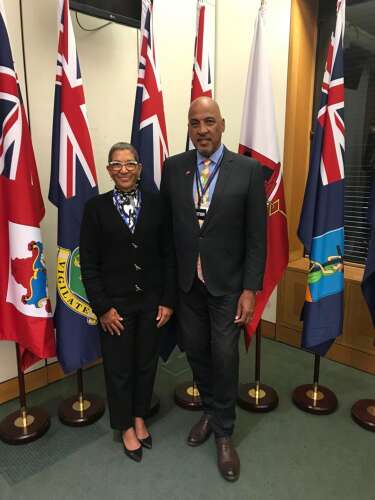 Cole Simons in UK for British Overseas Territories Forum - The Royal ...