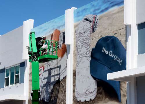 Artists paint the town in first Bermuda mural festival - The Royal ...