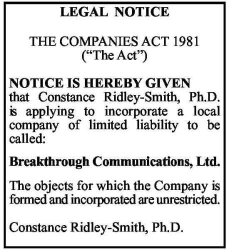 breakthrough communications