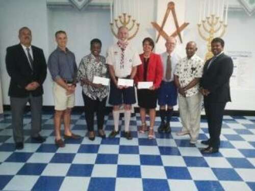Freemasons donate to charities - The Royal Gazette | Bermuda News ...