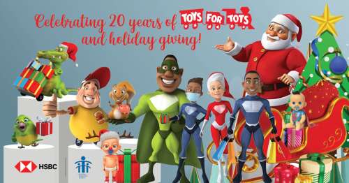 Toys for Tots gives out hundreds of gifts and food hampers - The Royal ...