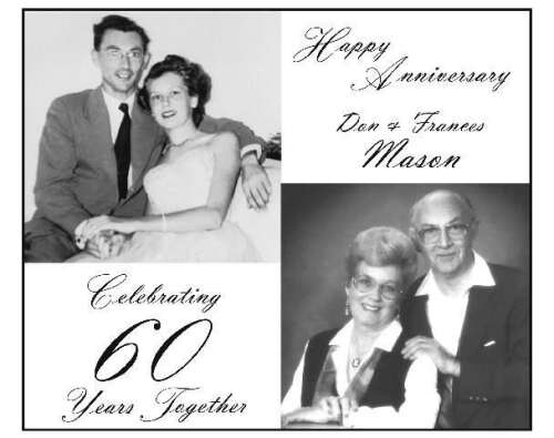 Happy 60th Anniversary Don & Frances - The Royal Gazette | Bermuda News ...