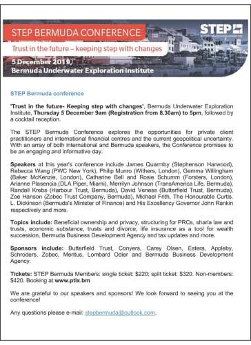 Step Bermuda Conference - The Royal Gazette | Bermuda News, Business ...