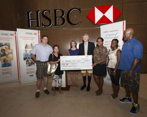 HSBC marks ten years on Island with huge donation to education - The ...