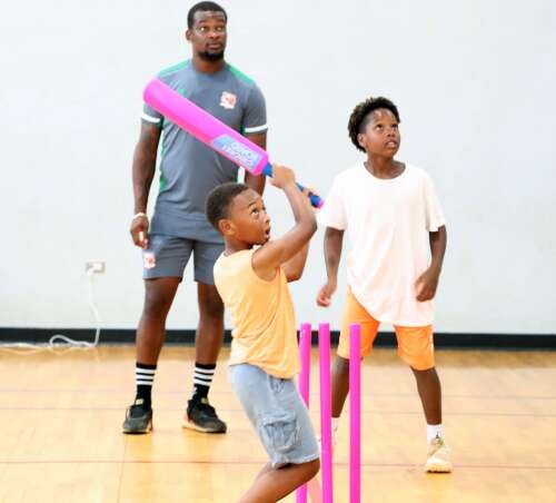 Delray Rawlins and Kamau Leverock mentor future cricketers - The Royal ...