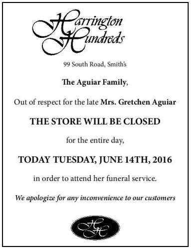 Harrington Hundreds will be closed - The Royal Gazette | Bermuda News ...