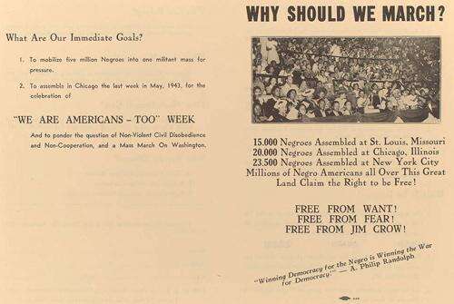 Black History Month: March on Washington Movement (1941-1947) - The ...