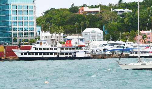 Bad weather anchors ferries again - The Royal Gazette | Bermuda News ...