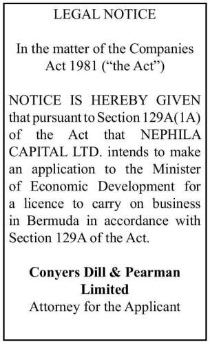 Nephila Capital Ltd. - The Royal Gazette | Bermuda News, Business ...