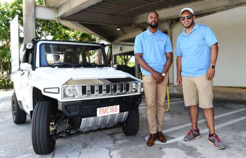 Rental minicar Hummers turn heads - The Royal Gazette | Bermuda News ...