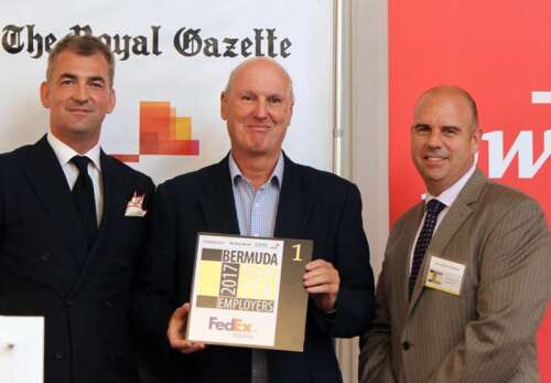 FedEx delivers again in Top Ten Employers - The Royal Gazette | Bermuda ...