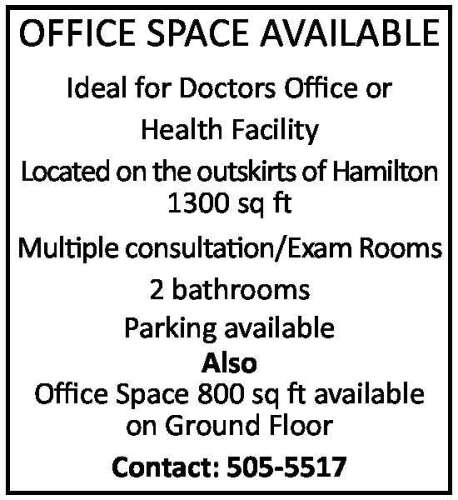 OFFICE SPACE AVAILABLE - The Royal Gazette | Bermuda News, Business ...