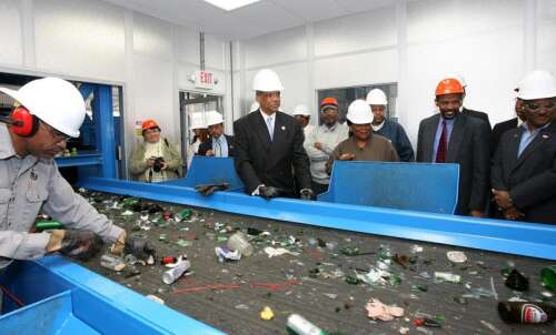 New recycling plant opens - The Royal Gazette | Bermuda News, Business ...