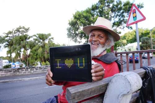 Johnny Barnes ‘blessed’ by new statue - The Royal Gazette | Bermuda ...