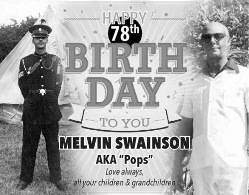 Happy Birthday Melvin Swainson - The Royal Gazette | Bermuda News ...
