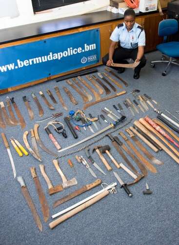Police raids net weapons caches - The Royal Gazette | Bermuda News ...