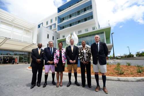 Hospital receives key for new Acute Care Wing - The Royal Gazette ...