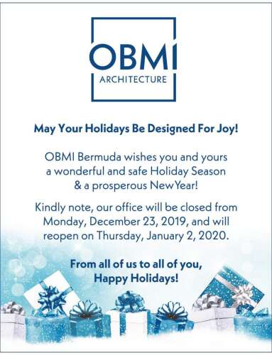 OBM Architecture - Holiday Greeting - The Royal Gazette | Bermuda News ...