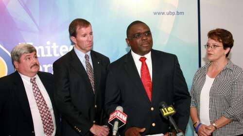 UBP names three Sandys candidates - The Royal Gazette | Bermuda News ...