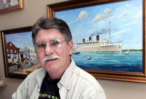 Chris Grimes’ ‘Reflections on the Past’ art show opens tomorrow - The ...